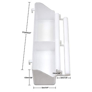 Pet Water Feeder Cup, 2 Pieces Bird Food Bowl Cups White Bird Water Dispenser for Poultry Pigeon Quail Cage