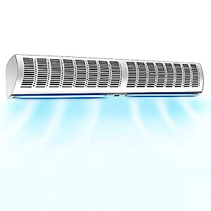 Air Curtain Large air Volume and Low Noise at Commercial entrances and exits Two-Speed Adjustable Machine Remote Control Wind Direction Adjustable Energy-Saving Machine