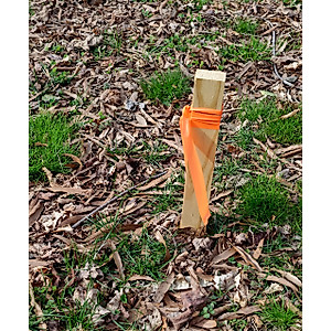 Brady Flourescent Orange Flagging Tape for Boundaries and Hazardous Areas - Non-Adhesive Tape, 1.188" Width, 150' Length (Pack of 1) - 58352