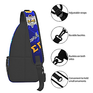 Emiyrtn Sigma Gamma Rho Crossbody Bag, Outdoor Travel Shoulder Bag, Sigma Gamma Rho Gift, Sigma Gamma Rho Backpack