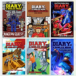 Robloxia Kid Diary of a Roblox Noob (Part 2): 6 Video Game Adventure Stories - Independent & Unofficial Roblox Series for Boys & Girls