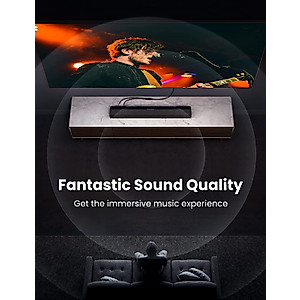 UGREEN 3.5mm to RCA Cable, 10FT RCA Male to Aux Audio Adapter HiFi Sound Headphone Jack Adapter Metal Shell Y Splitter Auxiliary Cord 1/8 Connector for Phone Speaker MP3 Tablet HDTV