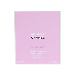 Chanel Chance Eau Tendre Twist & Spray Eau De Toilette 3x20ml/0.7oz