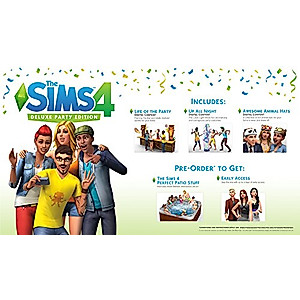The Sims 4 Deluxe Party Edition - PlayStation 4