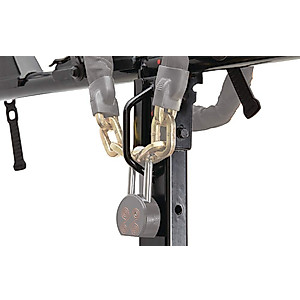 YAKIMA, HangOver Vertical Hitch Rack for Suspension Fork Bikes, 6 Bike