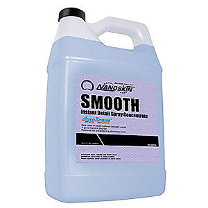 Nanoskin SMOOTH Quick Detailer Spray 1 Gallon for Car Detailing | Superior Gloss Enhancer, Wax Booster & Clay Lubricant | Waterless, Effortless Cleanup of Dust, Smudges, Fingerprints & Contaminants