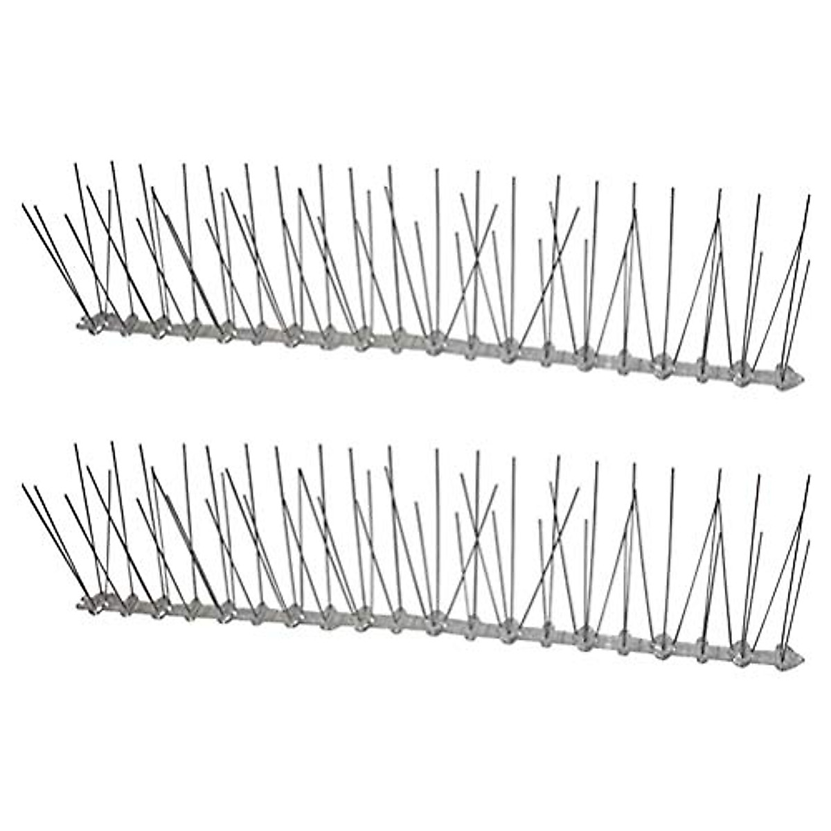 YARNOW 2pcs Birds Spikes Stainless Steel Cat Bird Deterrent Spike Anti- Climb Anti Theft Security Spikes for Pigeon Cat Bird Repellent Spikes (11cm)