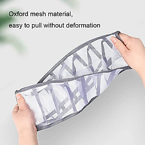 3PCS Wardrobe Clothes Organizer for Underwear and Clothing; 6,7 and 11 grids for clothes storage organization, dresser, drawer and closet organizers for: Underwear, Bra, Sweater, T-Shirt, Sock, & More