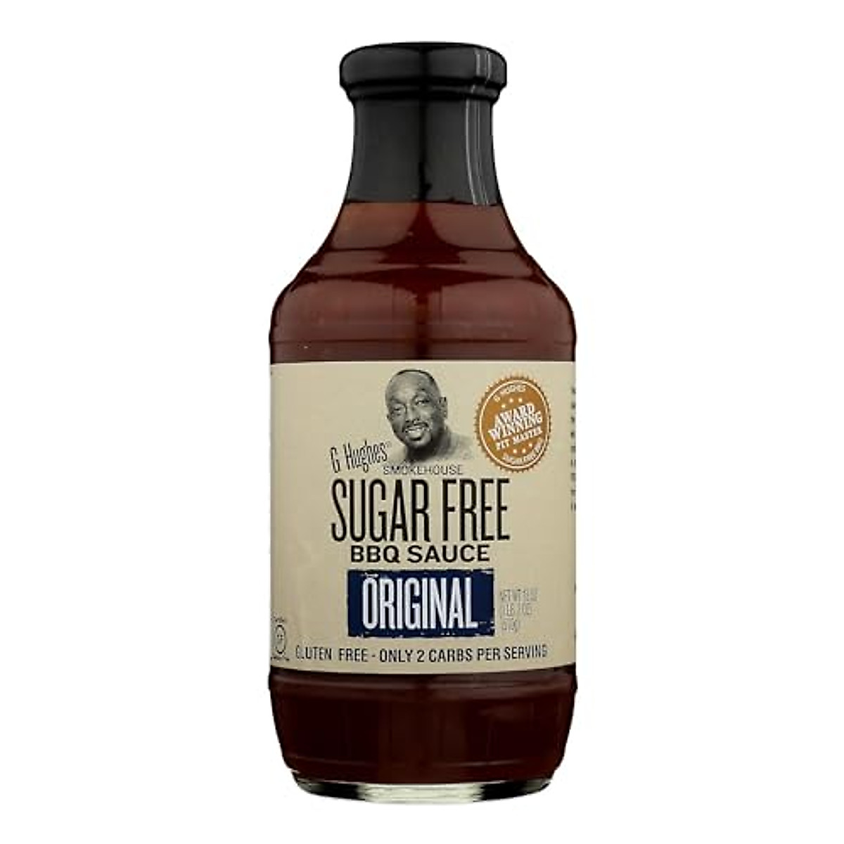G Hughes Smokehouse Original Barbecue Sauce, 18 oz