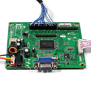 VSDISPLAY VGA LCD Controller Board Driver Work for 10.4" 10.4 inch 640x480 LQ104V1DG11 LQ104V1DG21 LQ10D42 LQ10D421