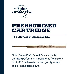 Fisher Space Pen Point Pressurized Refill, Black Bold (SPR4B)