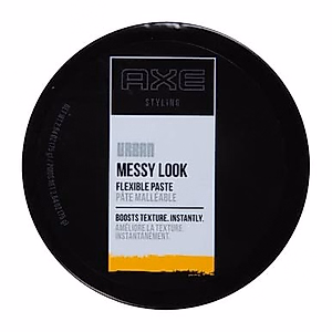 AXE Messy Look Hair Paste Flexible 2.64 oz (Pack of 2)