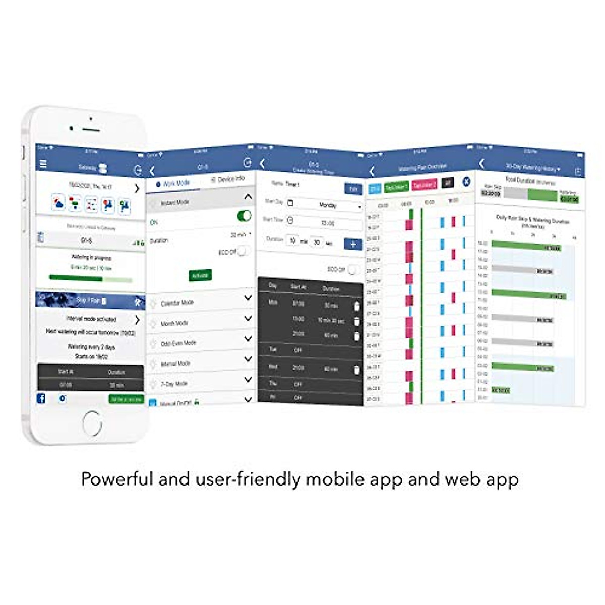 LinkTap G1S Wireless Water Timer & Gateway - Smart Sprinkler Timer with App, Remote Irrigation for Garden, Weather Aware, Greater Range than WiFi, Manual Control & Digital Lockout, 2 Year Battery Life