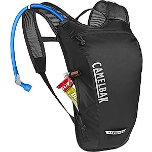 CamelBak Hydrobak Light Bike Hydration Backpack 50oz, Black/Silver
