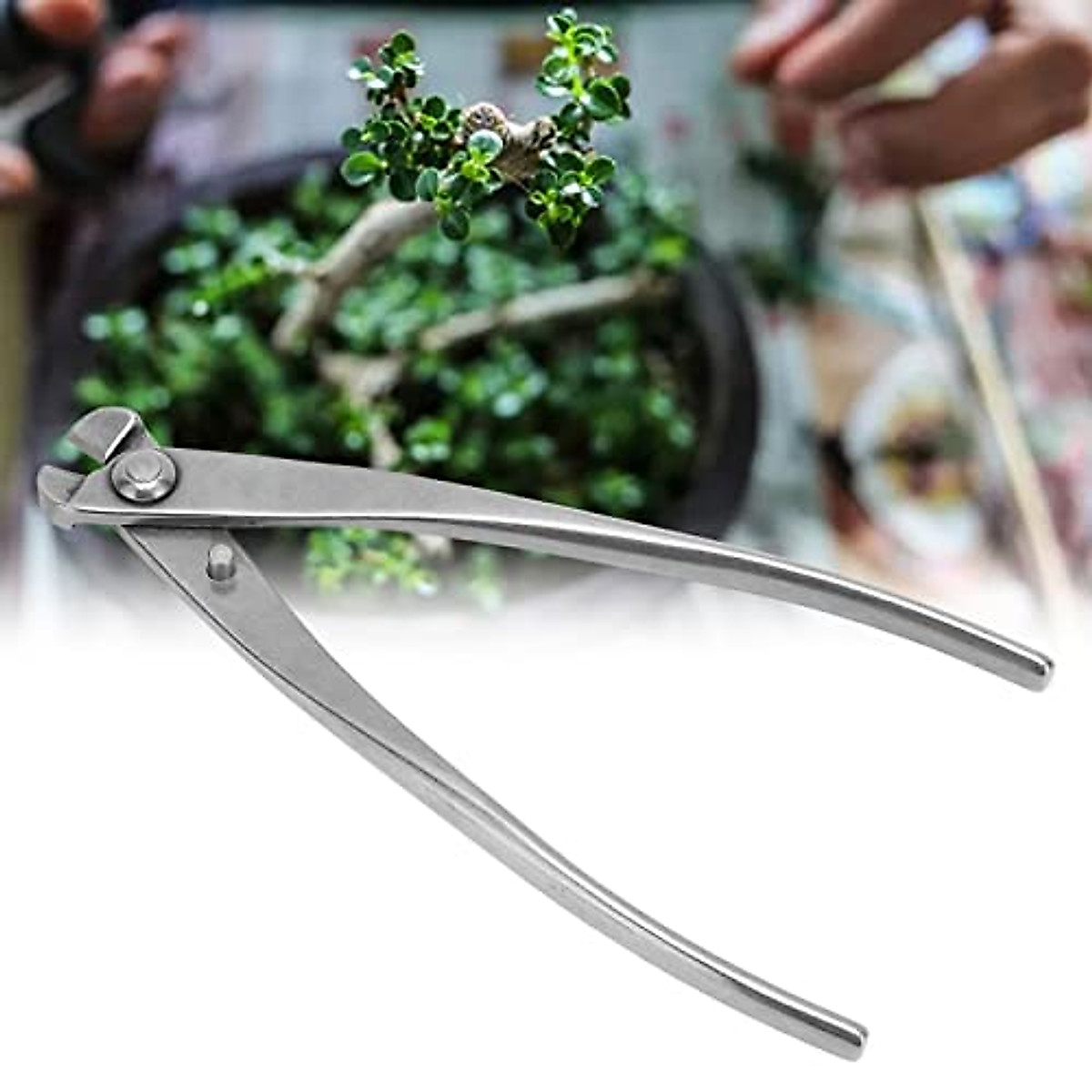 Aoutecen Bonsai Cutter, Branch Cutter Bonsai Tools Strong Hardness Labor Saving 19x4x1cm   for Courtyard for Modeling
