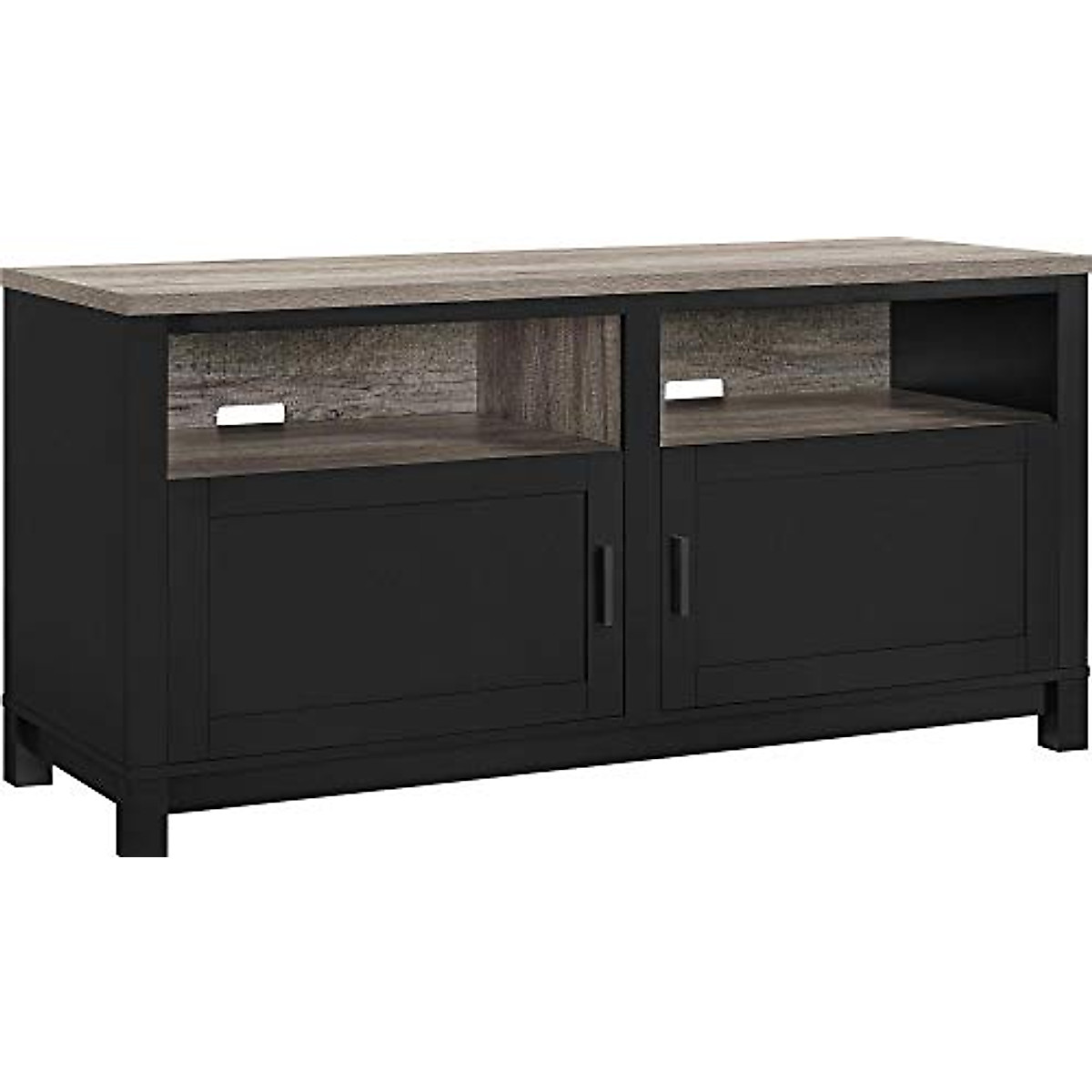 Ameriwood Home Carver TV Stand for TVs up to 60" Wide, Black
