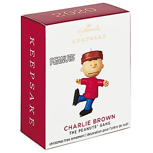 Hallmark Keepsake Christmas Ornament 2020, Mini The Peanuts Gang Charlie Brown Skating, 1.15" (0899QXM8254)