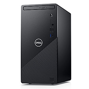 Dell 2021 Inspiron 3891 Desktop PC, Intel Core i3-10105, 16GB RAM, 256GB SSD + 1TB HDD, WiFi 6, Bluetooth, HDMI, DVD-RW, Wired Keyboard&Mouse, Win 11 Home