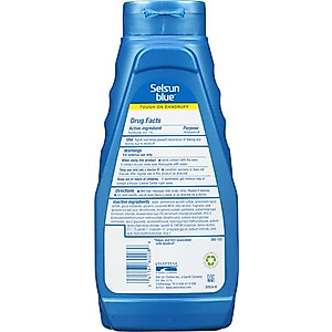 Selsun Blue Itchy Dry Scalp Anti-Dandruff Shampoo, Extra-Hydrating Formula, Pyrithione Zinc 1%, 21 Oz
