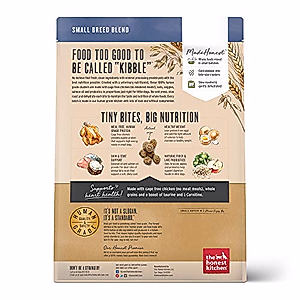 The Honest Kitchen Whole Food Clusters Small Breed Whole Grain Chicken Dry Dog Food, 4 lb Bag