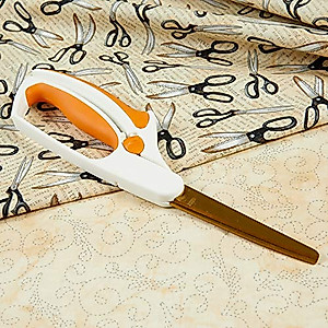 Fiskars 8" Scissor Titanium Nitride Softouch