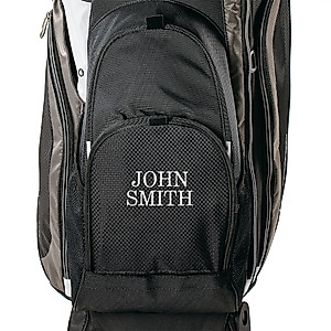 Izzo Golf Versa Ultra-Lite Stand Golf Bag with Exclusive Features, Black/Gray