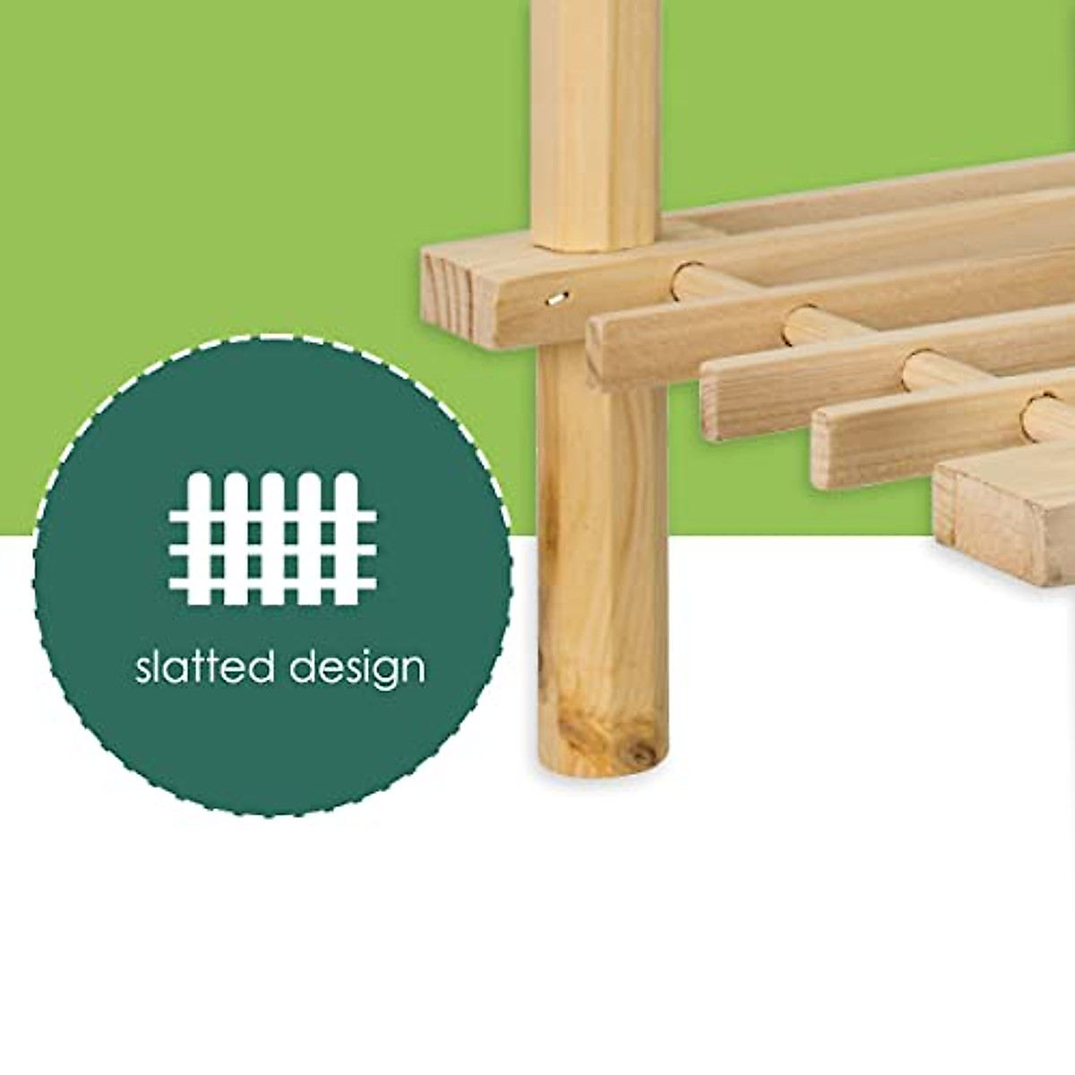 Home Basics 12 Pair / 3 Tier Wooden Shelves Shoe Rack