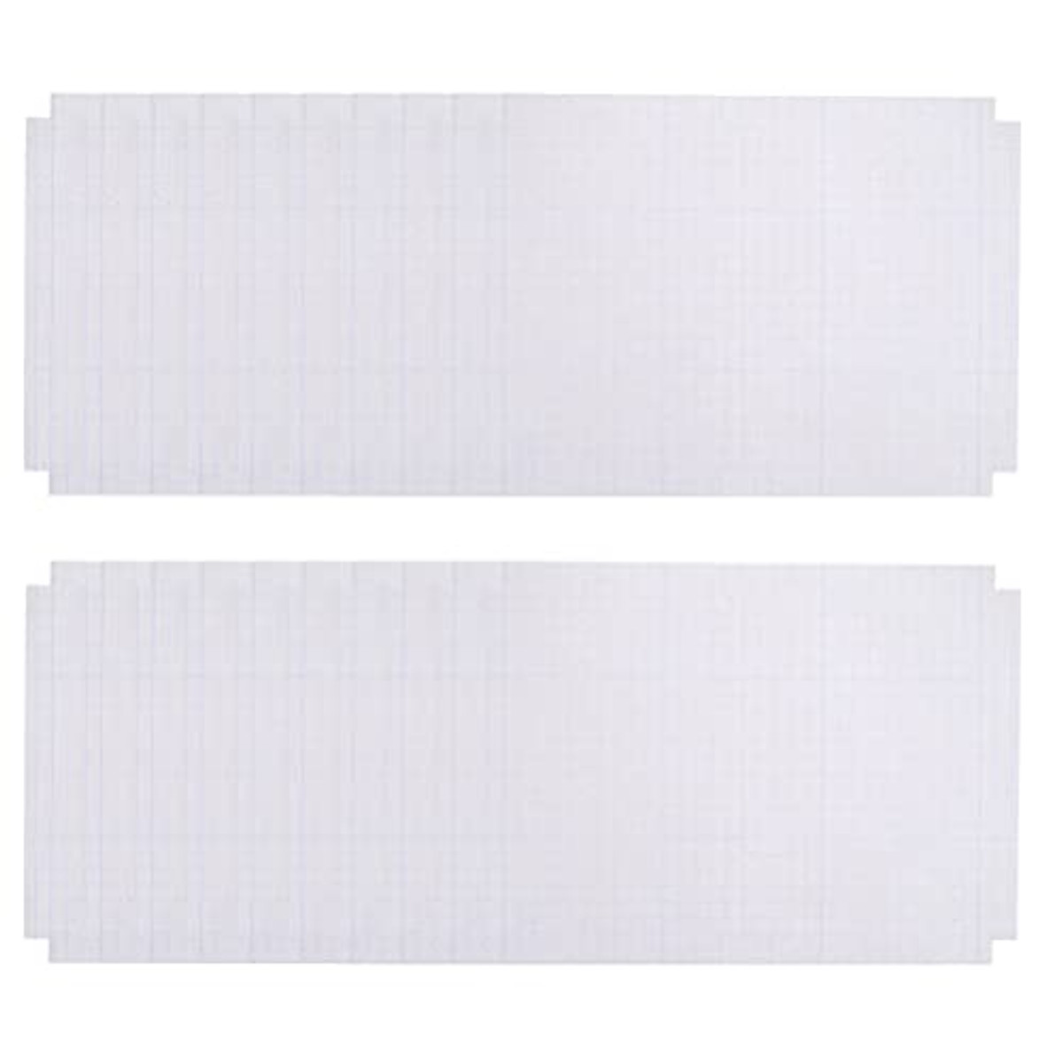 Cabilock 20Pcs Book Cover Plastic Clear Textbook Wrap Protector Self Adhesive Bookcover Adhesive Liner to Cover Books Textbook Wraps Waterproof Book Cove Protector for