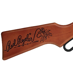 Daisy Outdoor Products Model 1938 Red Ryder BB Gun, Wood Grain, Overall length: 35.4 Inch