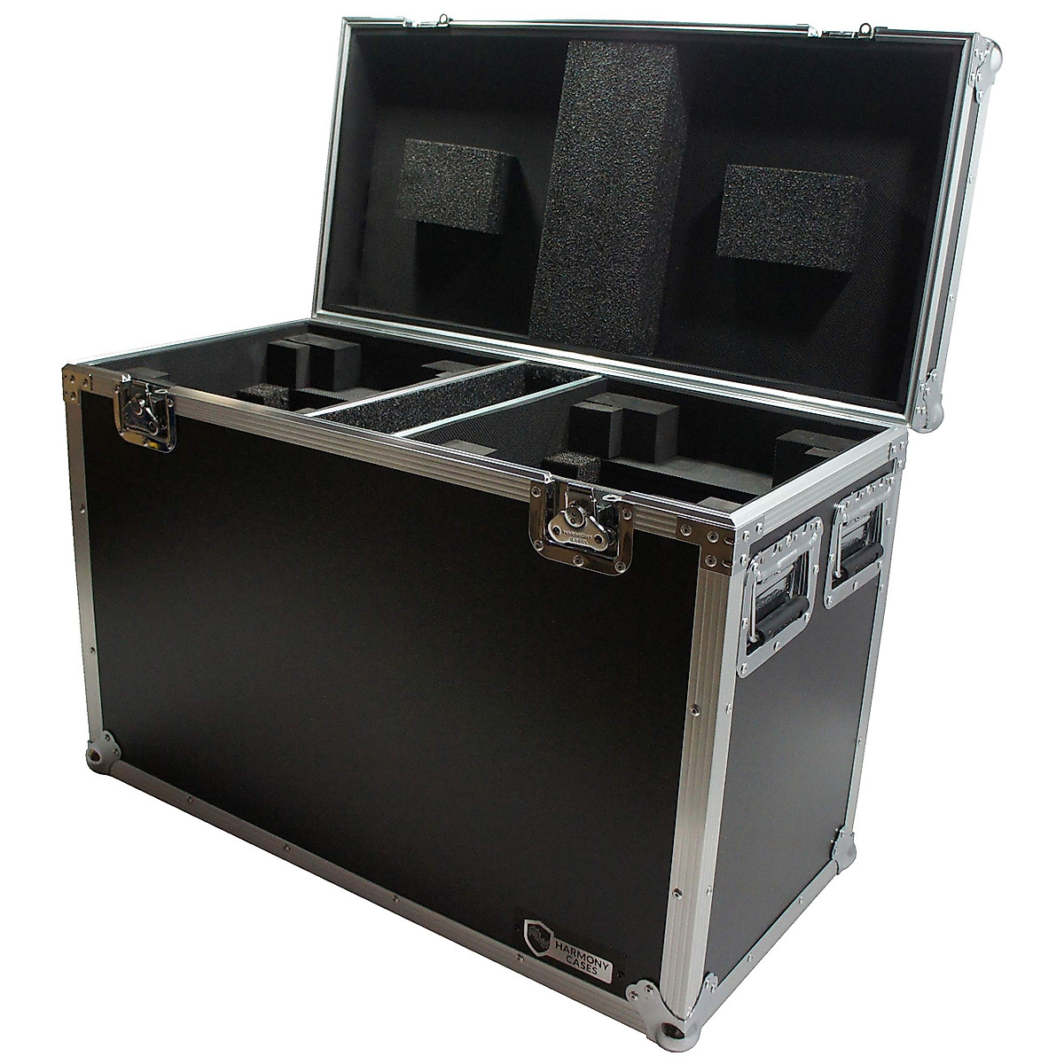 Harmony Audio HC2CH140SR Lighting Dual Space Medium Moving Head Light Flight Case New