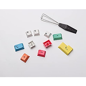 KOKOYAKA Dye Sublimation Keycaps | Cherry Profile for Custom Merchanical Keyboard | 139 Keys (Chalk)