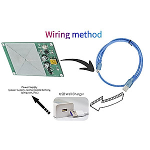 GOTOTOP Schumann 7.83HZ Ultra-Low Frequency Resonance Pulse Generator with USB Cable for Helping Good Sleep, 0.1A +5V