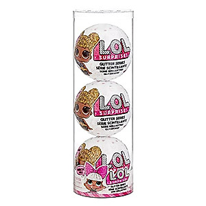 L.O.L. Surprise! Glitter Series Style 4 Dolls- 3 Pack, Each with 7 Surprises Including Outfits Accessories, Re-Released Collectible Gift for Kids, Toys for Girls and Boys Ages 4 5 6 7+ Years Old