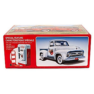 Round 2 AMT 1953 Ford Pickup (Coca-Cola) 1:25 Scale Model Kit (AMT1144M)