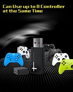OLCLSS Wireless USB Adapter, Compatible with Xbox Controllers, Low Latency, Faster Data Transmission, 100% Satisfied