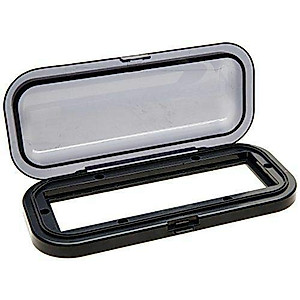 Universal Water-Resistant 1-DIN Marine Boat Radio Stereo Housing Clear Cover USA