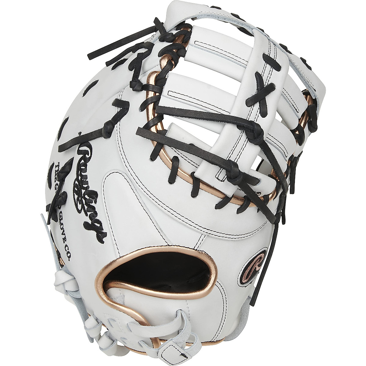 Rawlings | HEART OF THE HIDE Fastpitch Softball First Base Glove | 12.5" | Modified Single Post Web | Right Hand Throw