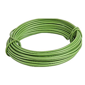Yuehuam 32.8ft Bonsai Training Wire Large Roll Plastic Coated Flower Art Soft Iron Wire Handmade DIY Household Gardening Supplies