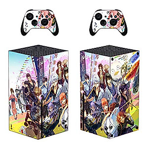 KAJAL MANI X-box-One-Series X Console Vinyl Skin Decal Stickers for X-box-One-Series X Controller Skin Gintama