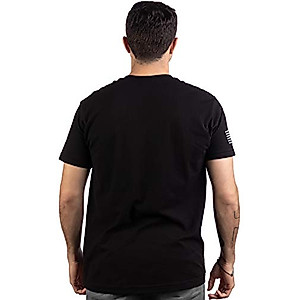 Army PT Style Shirt | U.S. Military Physical Training Infantry Workout T-Shirt-(BlackCot,XL)