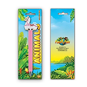 Planet Pens Pink Llama Novelty Pen - Fun & Unique Kids & Adults Ballpoint Pen, Wildlife Farm Animal Writing Pen Instrument For School & Office Desk Decor