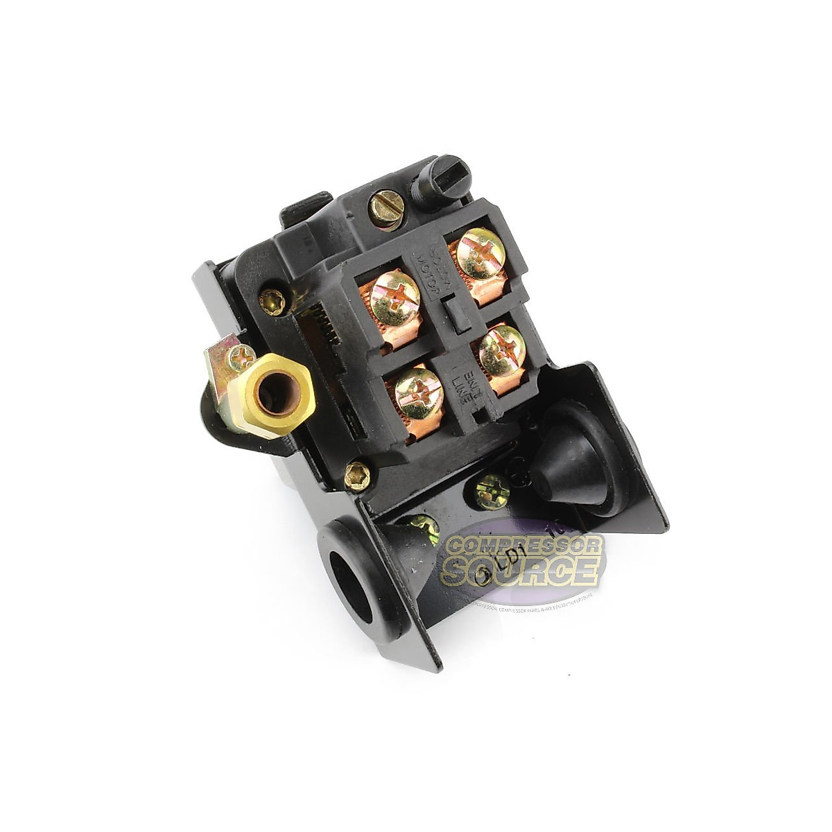 Heavy Duty 4port 26 Amp Air Compressor Pressure Switch Control Valve 140-175 PSI