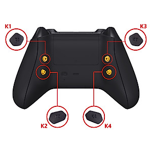 eXtremeRate Hope Programable Remap Kit for Xbox Series X/S Controller, Upgrade Boards & Redesigned Back Shell & Side Rails & Back Buttons for Xbox Core Controller - Black