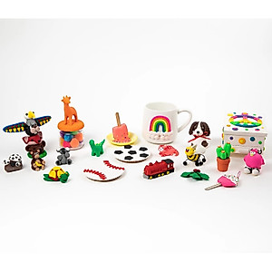 Sculpey III 30 Vibrant Colors of Polymer Oven-Bake Clay, Non Toxic 1.88 lbs., great for modeling, sculpting, holiday, DIY, mixed media and school projects. Great for all skill levels.