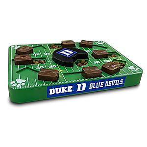 Pets First NCAA Duke Blue Devils Puzzle Toy, Puzzle Treat Dog Toy, Interactive Dog Treat Toy, Dog Puzzle Fedding Slow Toy