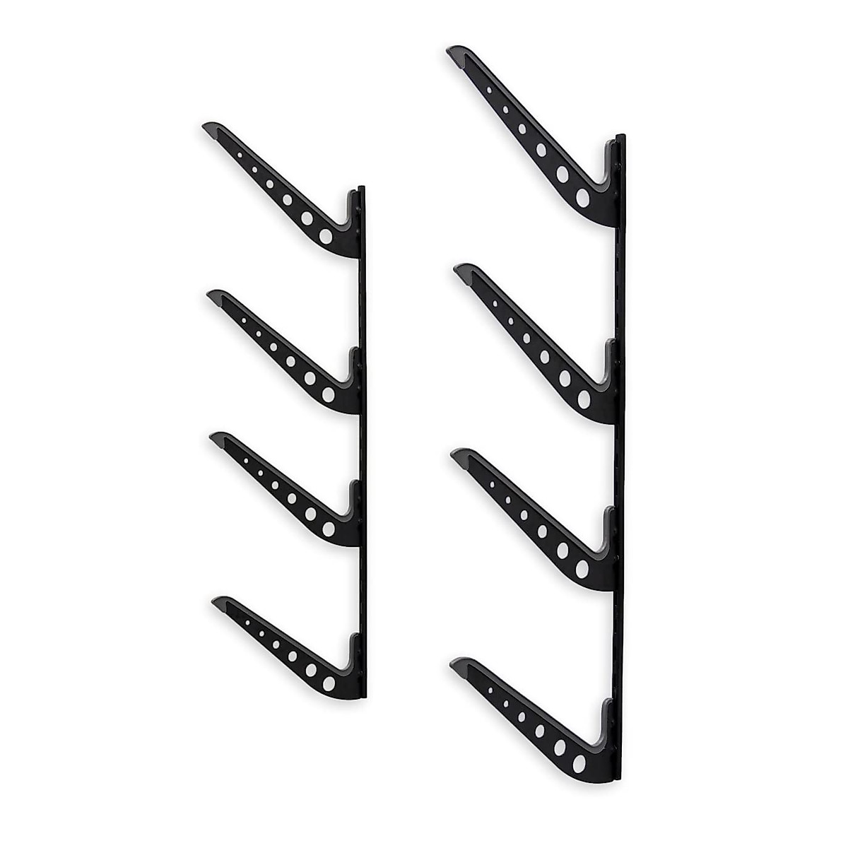 StoreYourBoard Beach Chair and Umbrella Wall Storage Rack, Metal Adjustable 4 Level Beach Gear Hanger, Garage and Home Organizer