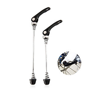 Tomato Palace Mountain Road Bike Quick Release Skewer, Bike Wheel Hub Front and Rear Skewer (One Pair)