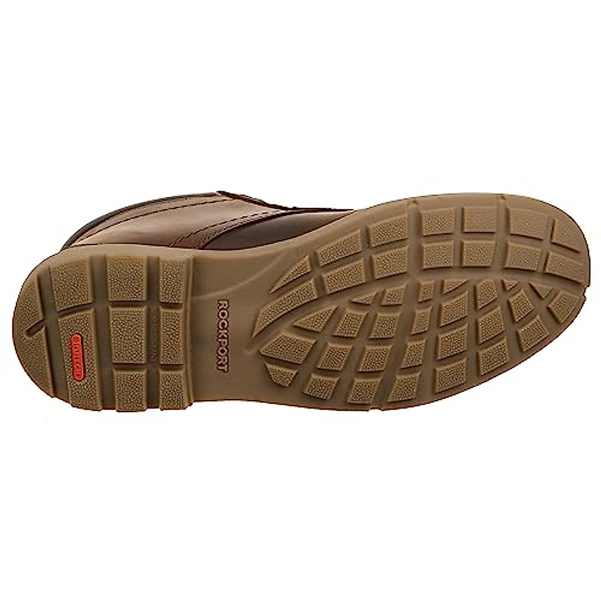 Rockport mens Rugged Bucks Waterproof chukka boots, Boston Tan, 9 US