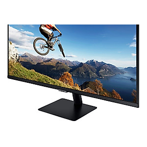 SAMSUNG 32" M7 Smart Monitor&Streaming TV, 4K UHD, Adaptive Picture, Ultrawide Gaming View, Watch Netflix, HBO, PrimeVideo, AppleAirplay, Alexa,BuiltIn Speakers, Remote,HDMI,USB-C,LS32AM702UNXZA,Black