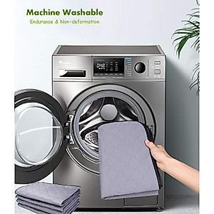 Wontee Guinea Pig Cage Liners Guinea Pig Bedding Washable Guinea Pig Pee Pads Waterproof Reusable for Guinea Pigs Ferrets Hamsters Rabbits (L: 35" x 28")